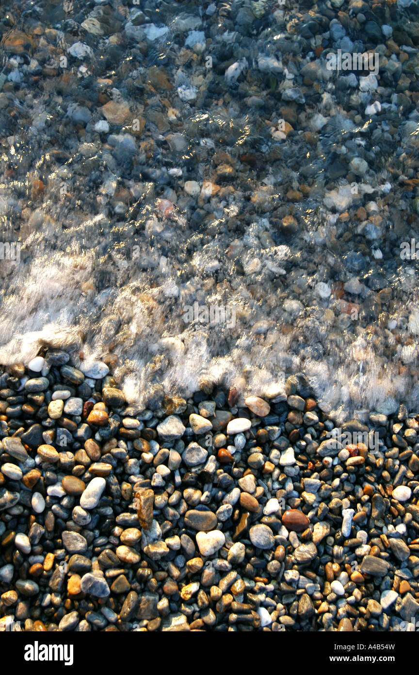 Pebbly beach on Lake Baikal in Siberia, Russia Stock Photo - Alamy