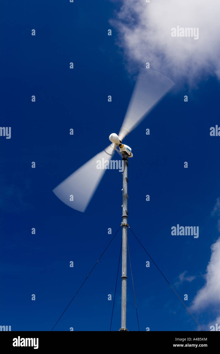 Wind-powered electricity-generator "Rodrigues", "Mauritius Stock Photo ...