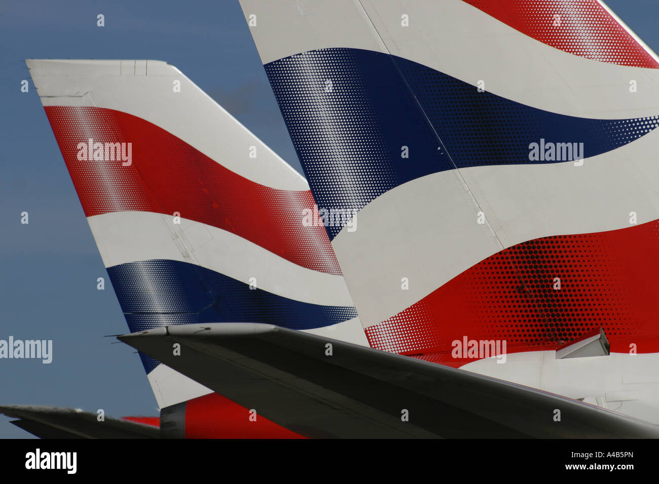 BA TAILS. BRITISH AIRWAYS Stock Photo - Alamy