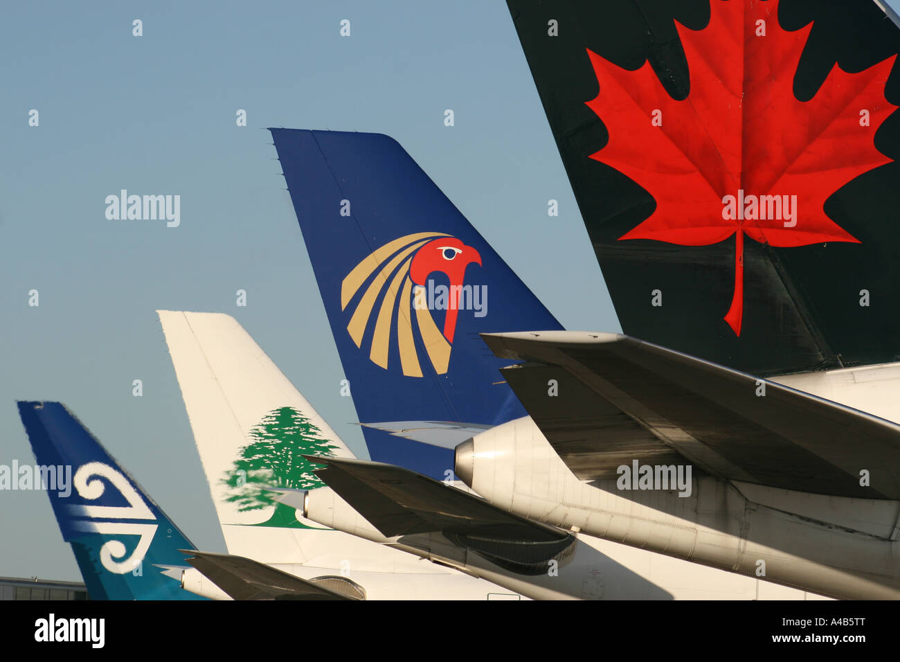 Aircraft tails hi-res stock photography and images - Alamy