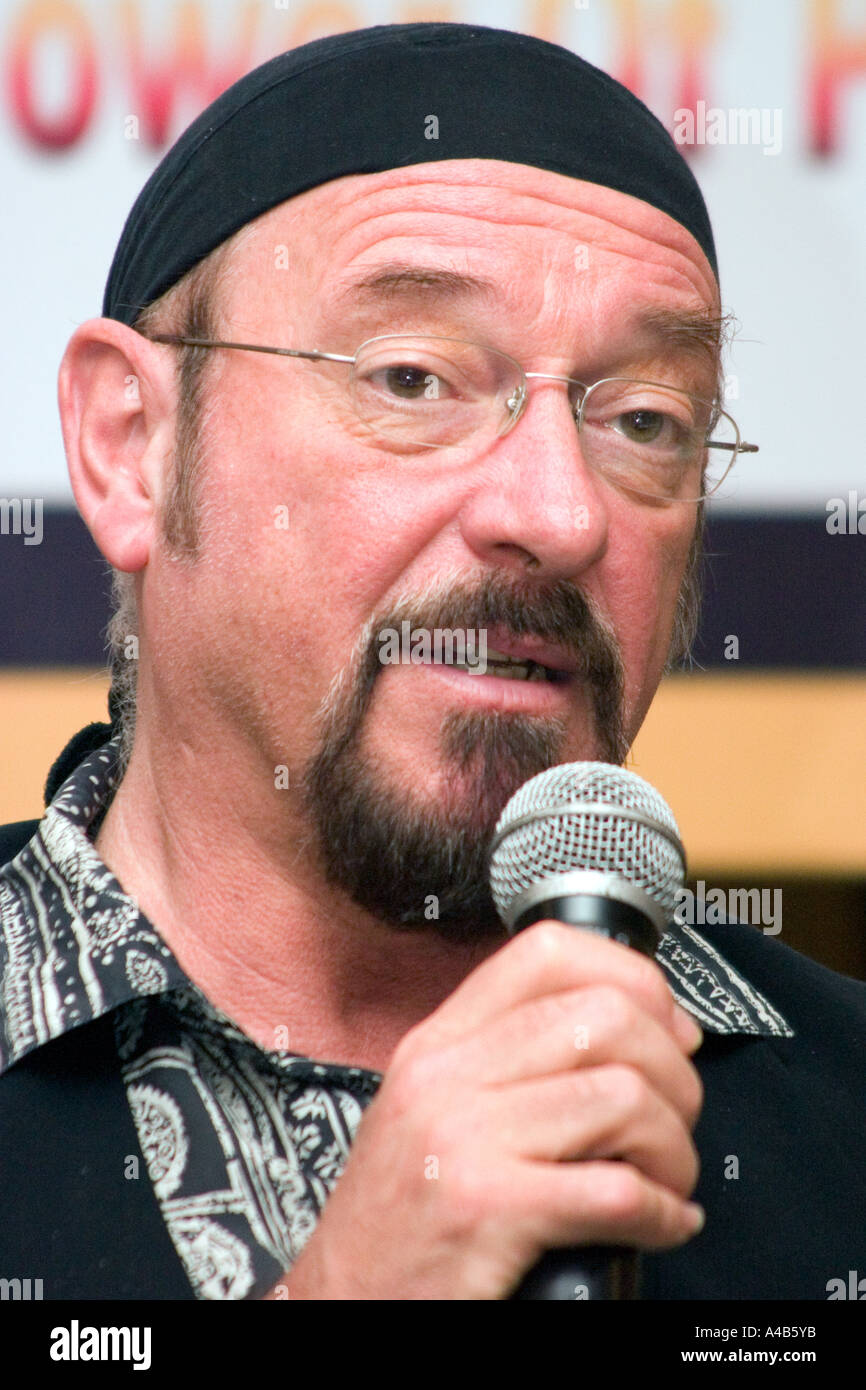 Ian Anderson of Jethro Tull in deep thought Stock Photo - Alamy