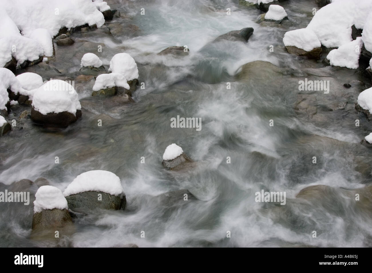 Winter stream view Stock Photo - Alamy Winter stream view Stock Photo - Alamy