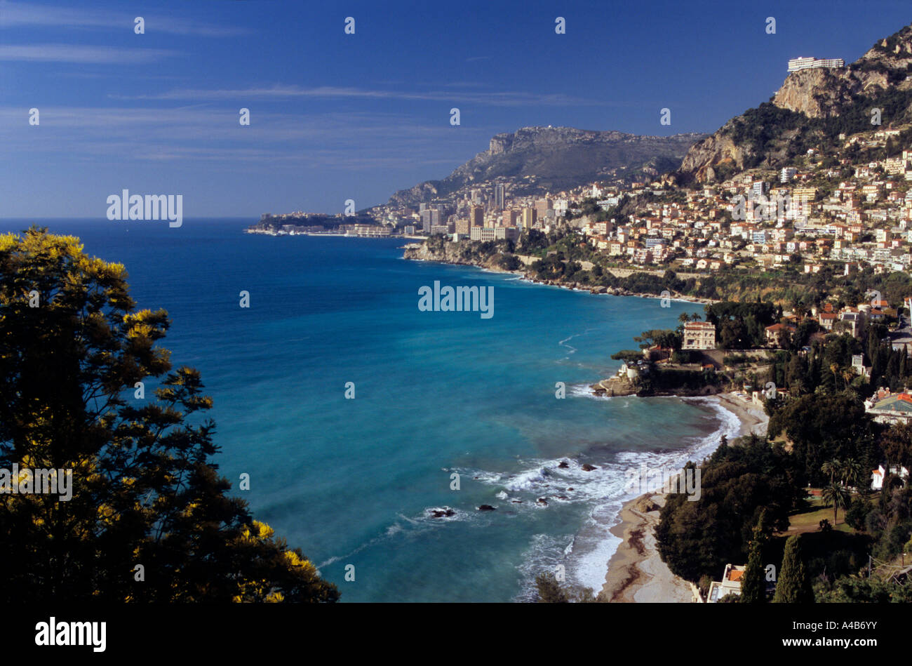 Cap Martin, Alpes-Maritimes, 06, France, French Riviera, Cote d'Azur ...