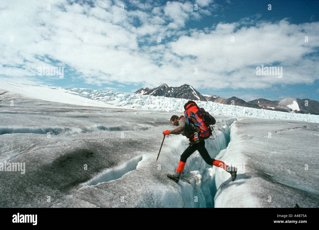 Glacier in Atlin Provincial Park Stock Photo - Alamy