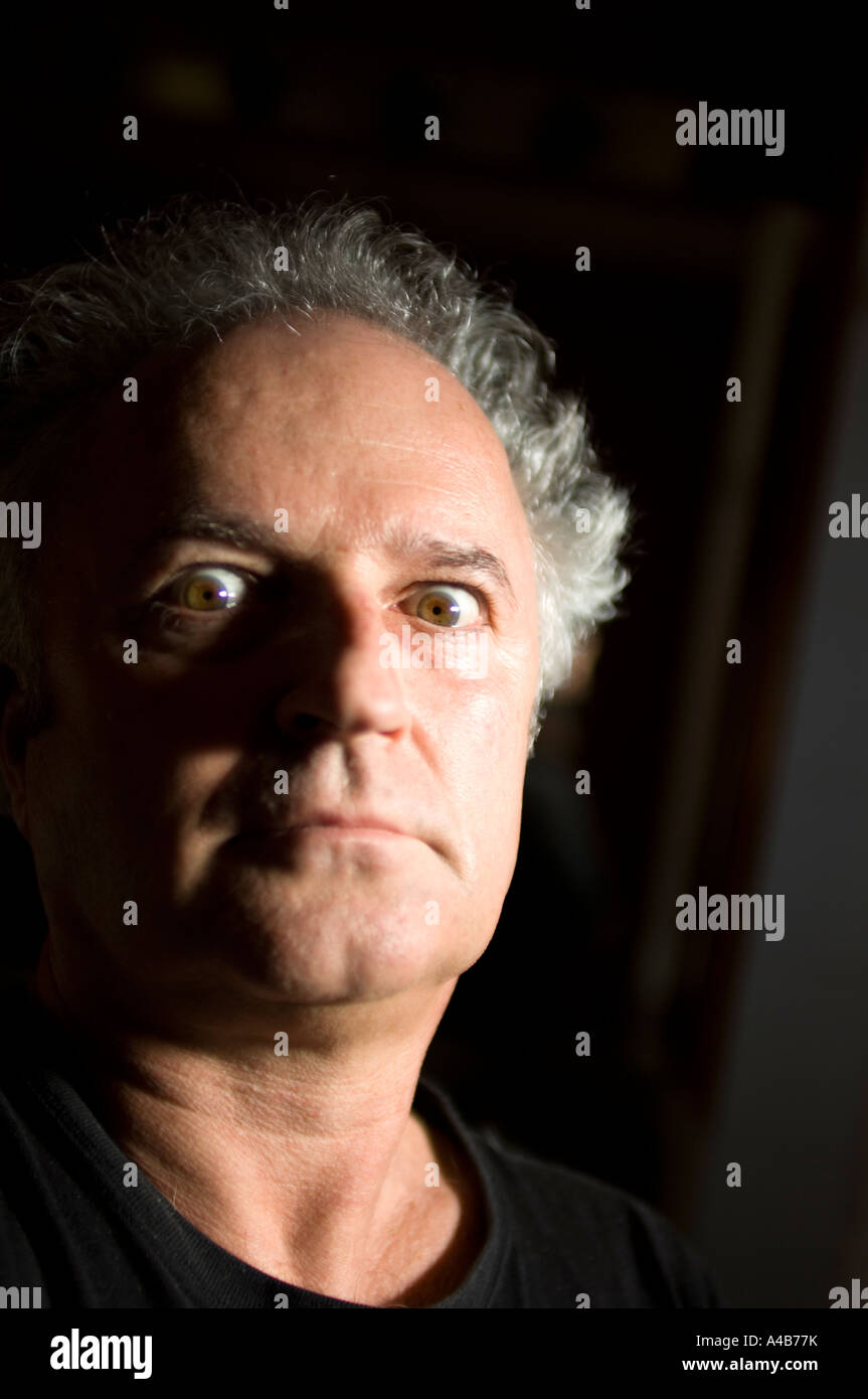 Fear horror portrait middle hi-res stock photography and images - Alamy