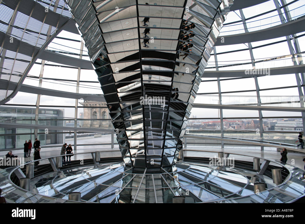 amazing looking structure at the reichstag berlin germany Stock Photo ...