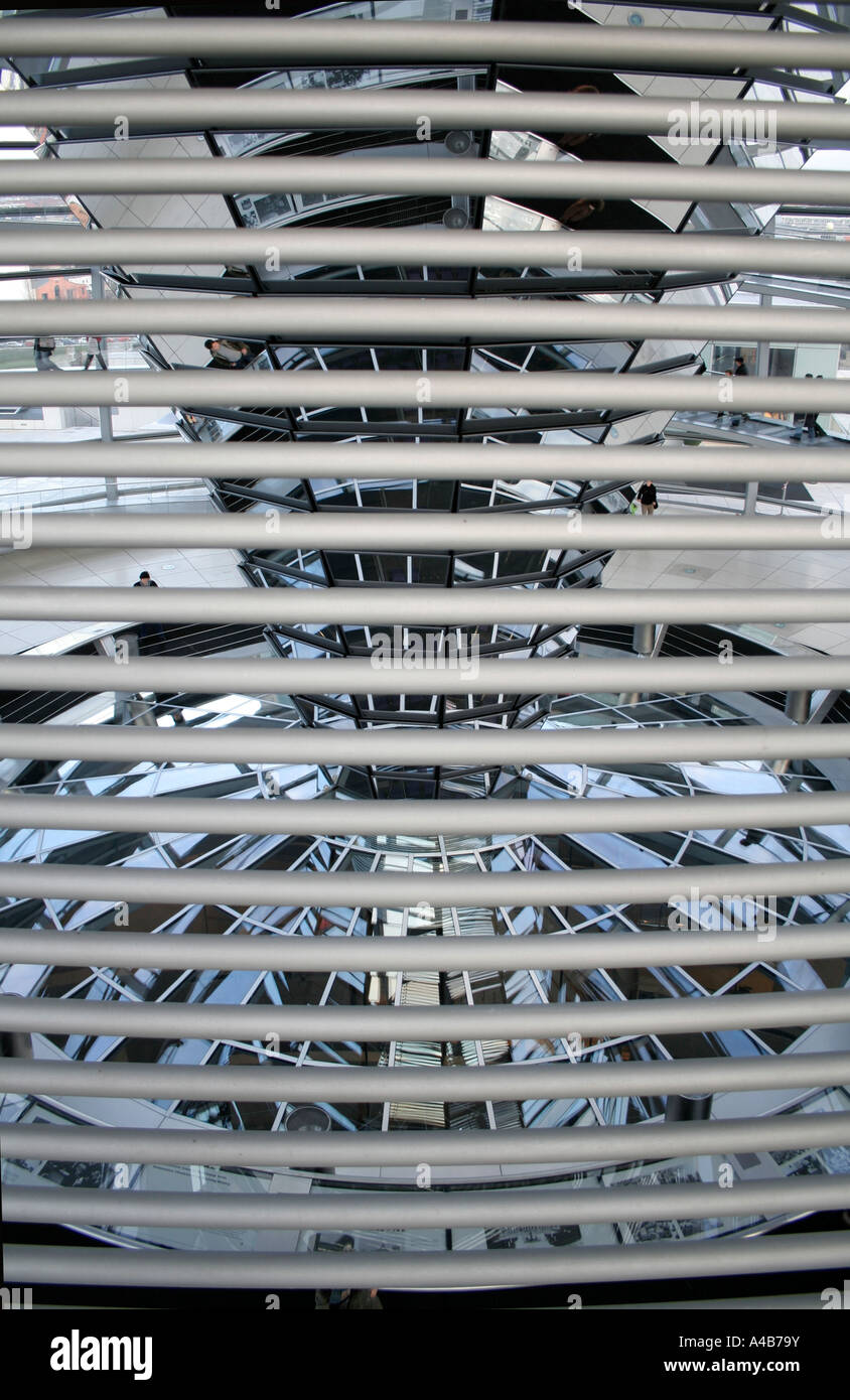 looking through the bars at the reichstag building berlin germany Stock ...