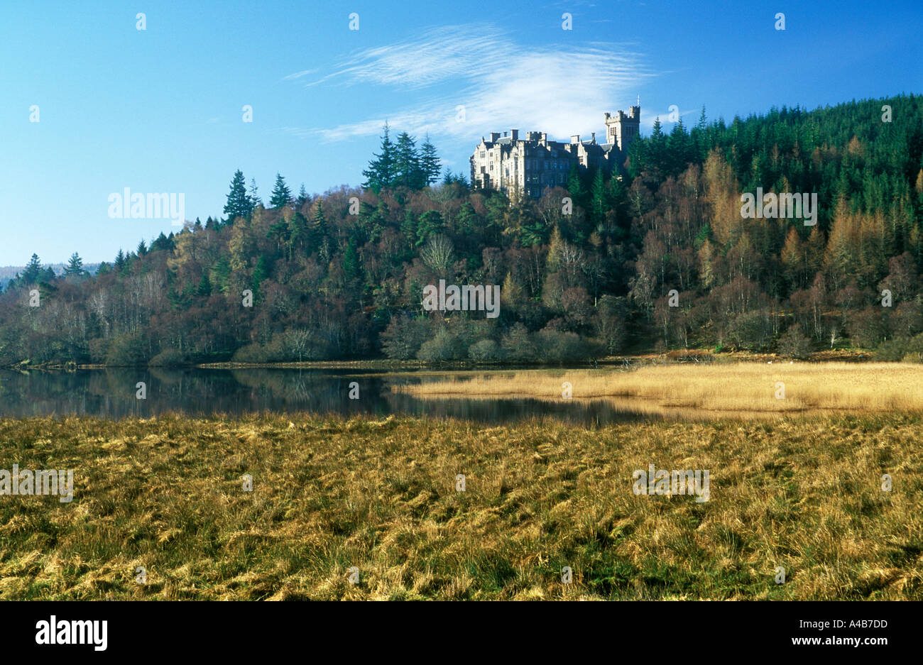 Carbisdale castle Sutherland scotland Stock Photo - Alamy