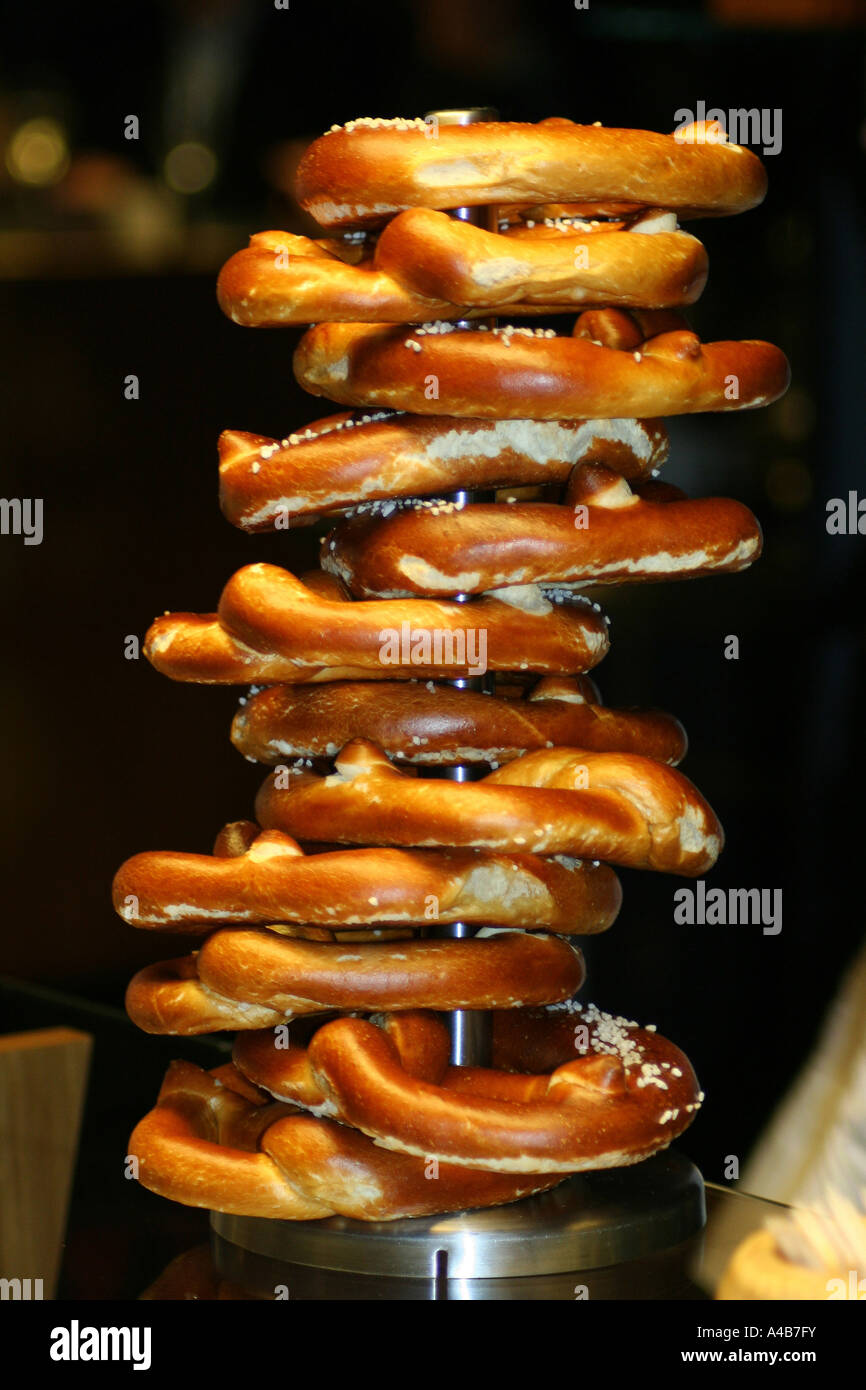 Pretzel display hi-res stock photography and images - Alamy
