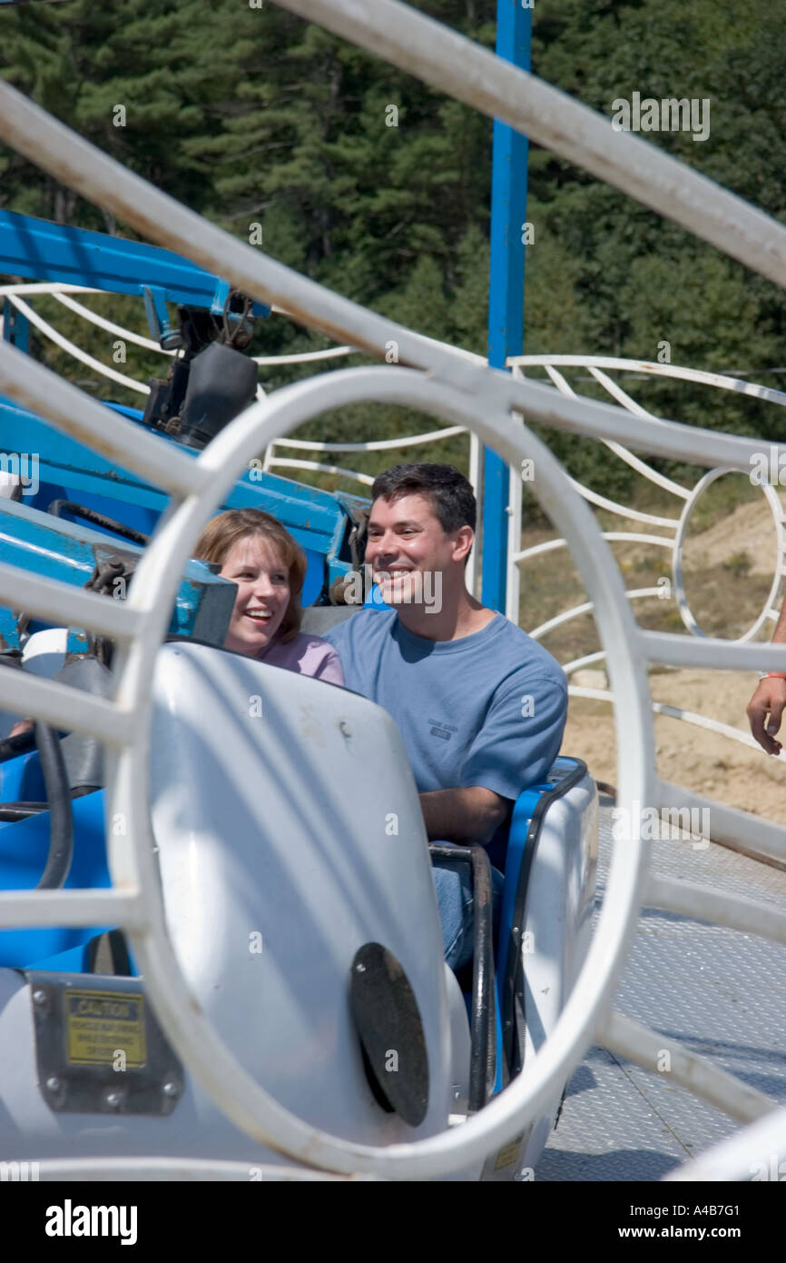 Fairground ride man hi-res stock photography and images - Alamy