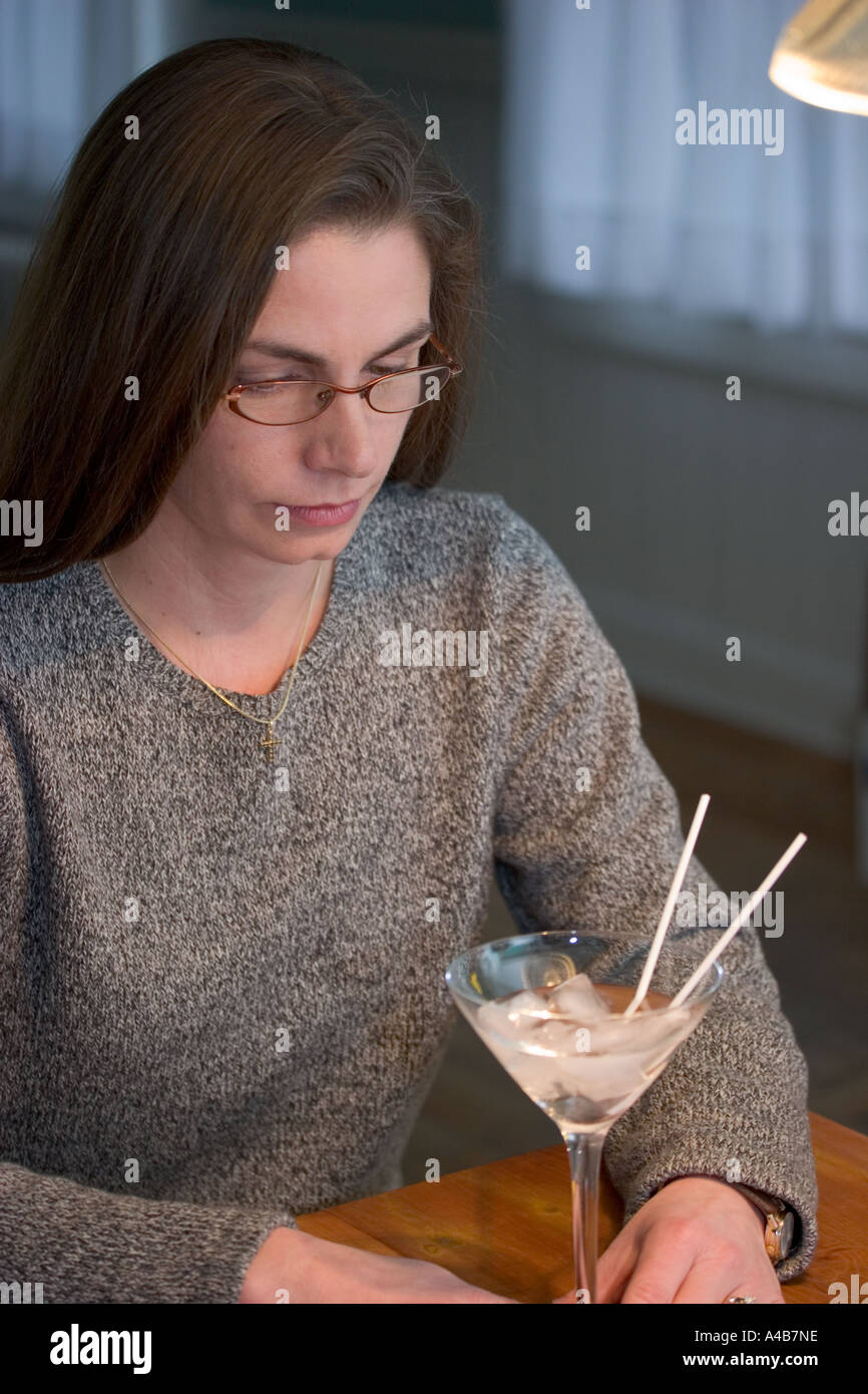 Drunk drinking gin hi-res stock photography and images - Alamy