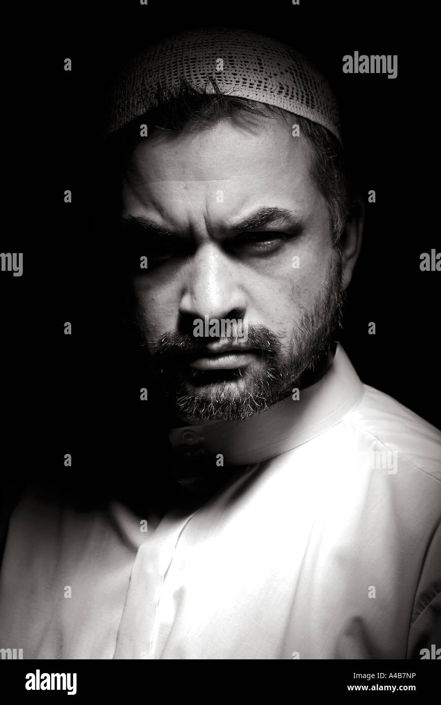 A portrait of a Muslim man.Picture by Patrick Steel patricksteel Stock ...