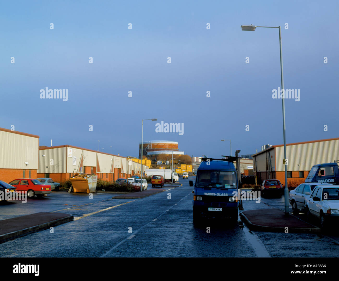 Industrial park; Newcastle Business Park, Elswick, Newcastle upon Tyne ...