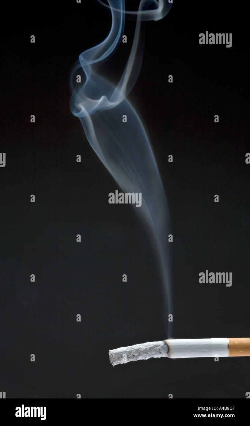 smoking cigarette 1 Stock Photo - Alamy