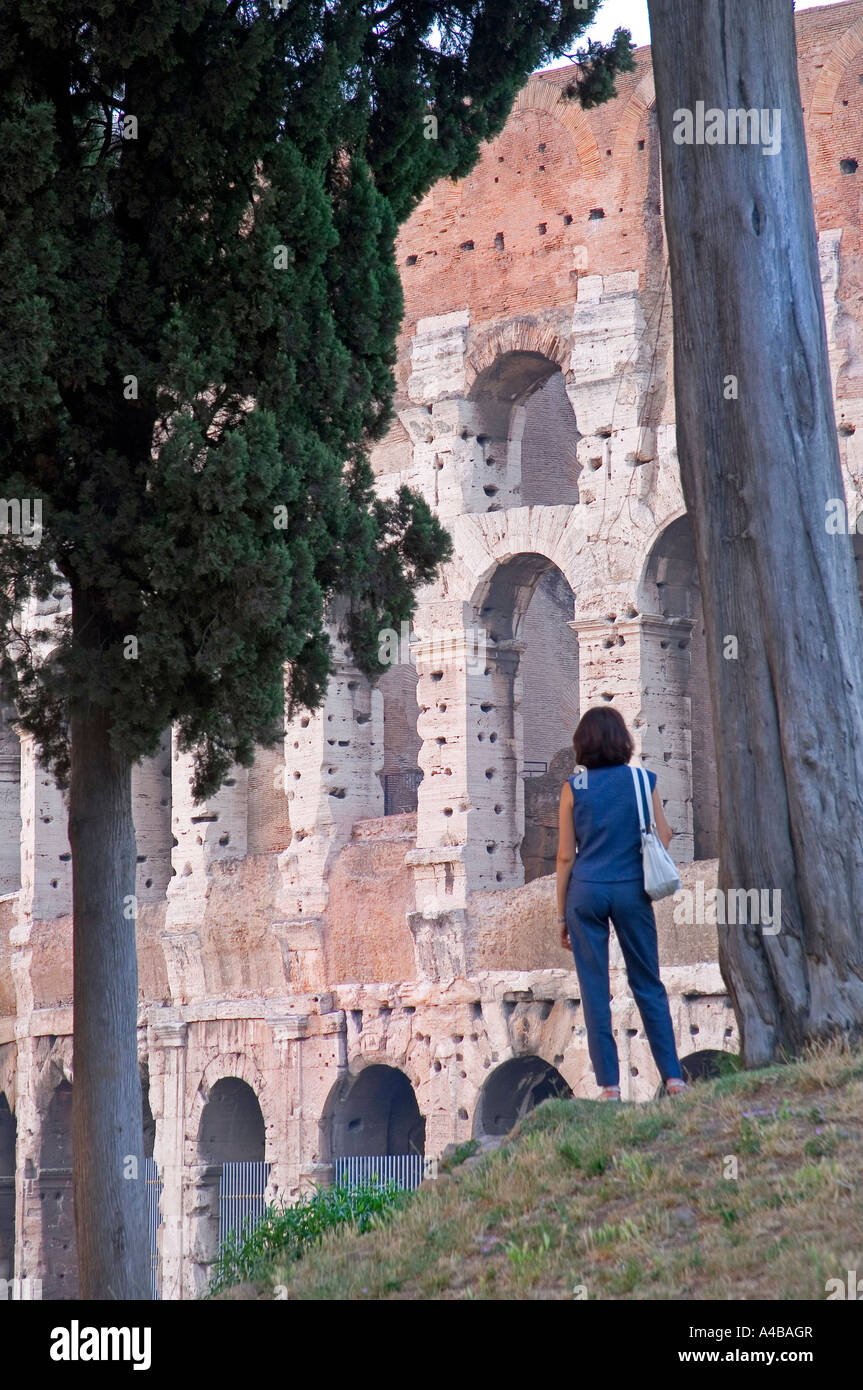 Cypress trees rome italy hi-res stock photography and images - Alamy