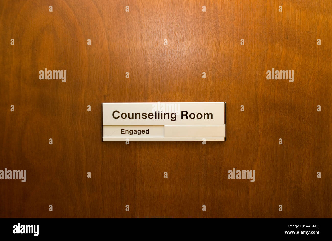 Counselling Room Door Stock Photo - Alamy