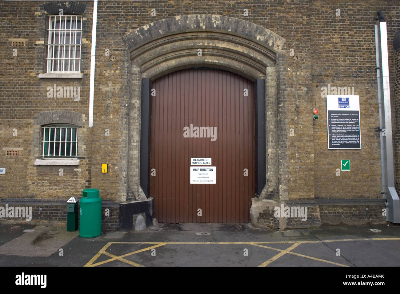 Main entrance to Brixton Prison, London, UK Stock Photo - Alamy