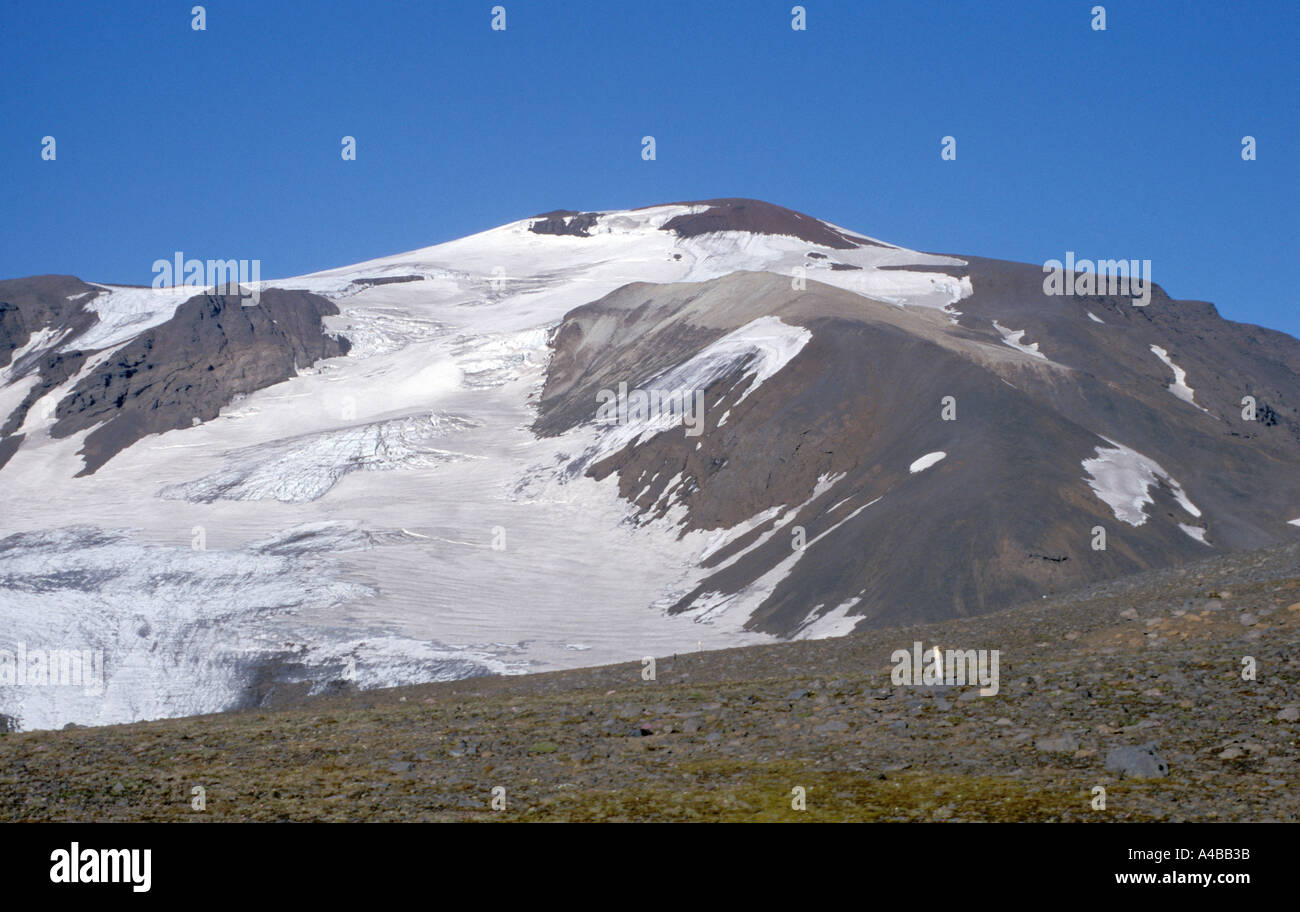 The summit of Snaefell 1833m Stock Photo - Alamy