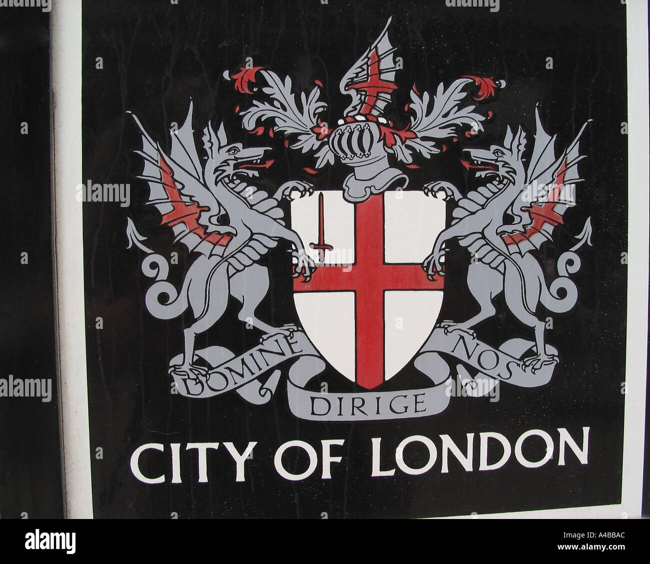 City of London Crest England Great Britain Stock Photo - Alamy