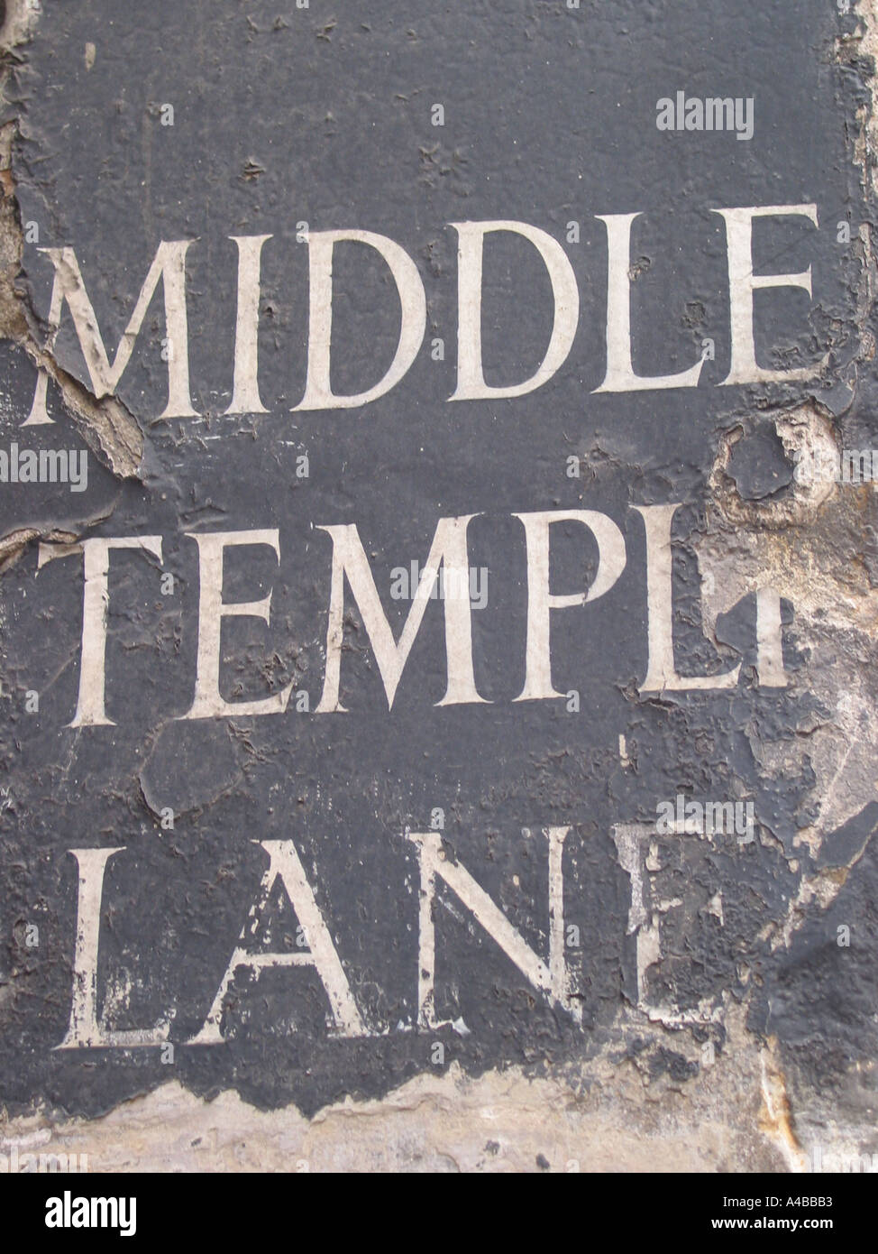 Middle Temple Lane London England Great Britain Stock Photo - Alamy