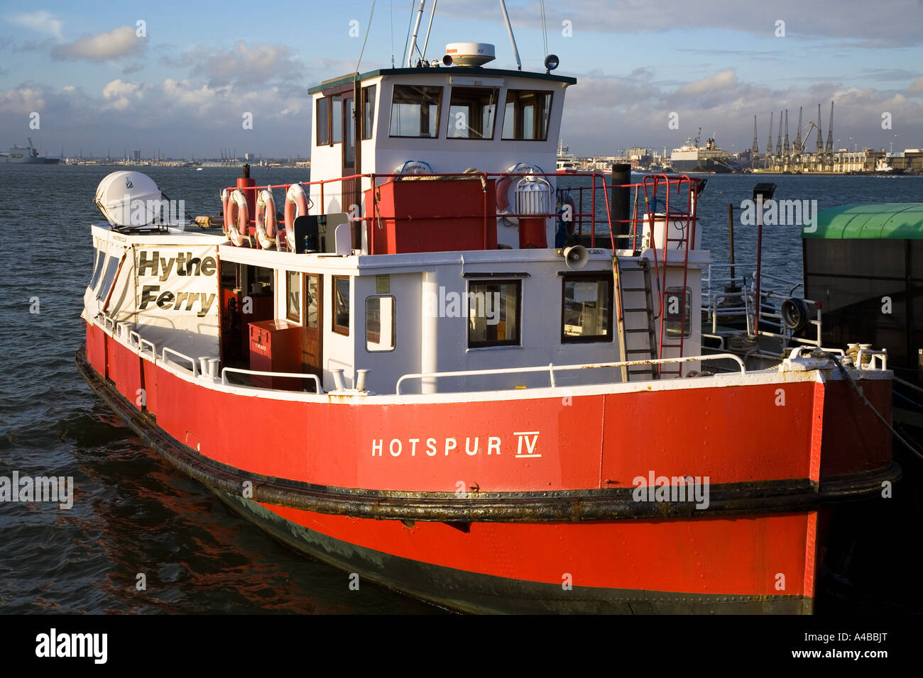 Hythe ferry Southampton England Stock Photo - Alamy