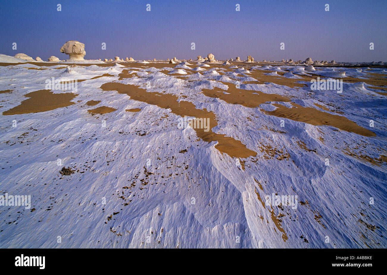 Fantastic landscape of the White Desert Egypt Stock Photo - Alamy