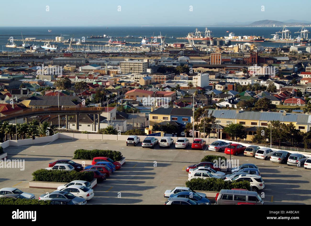 Cape Town South Africa RSA a view across the housing and business area ...