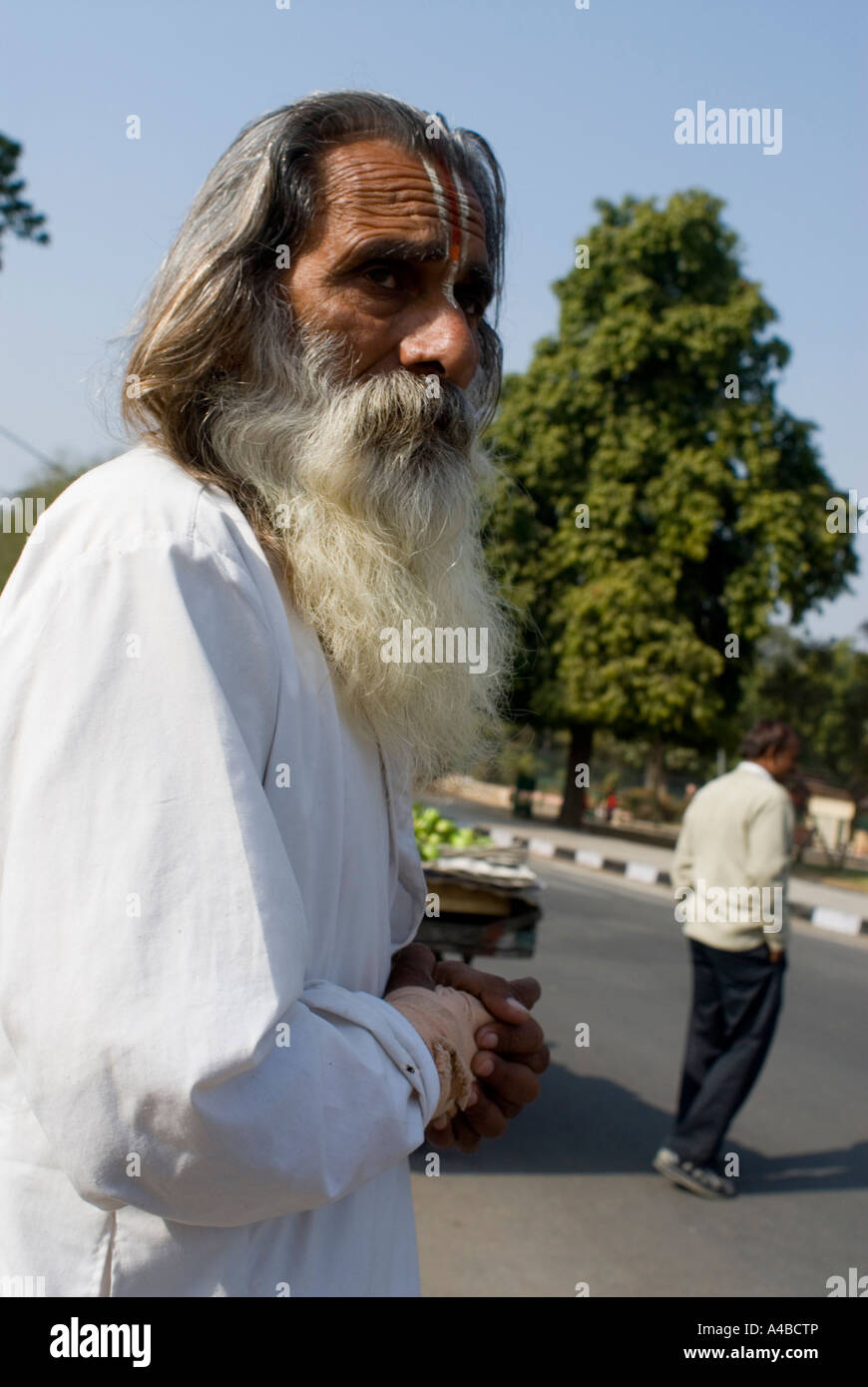Indian holy man hi-res stock photography and images - Alamy