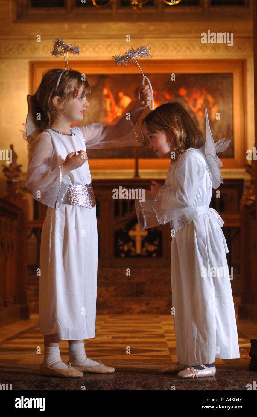 Nativity play children and parents hi-res stock photography and images ...