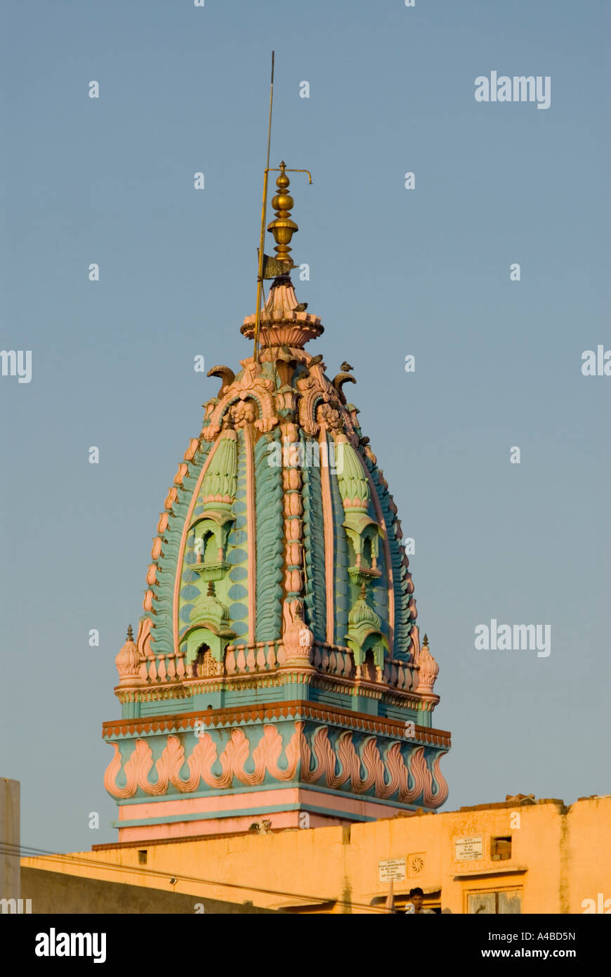 Pushkar rajasthan india shiva temple spire ornate tower spire hi-res ...