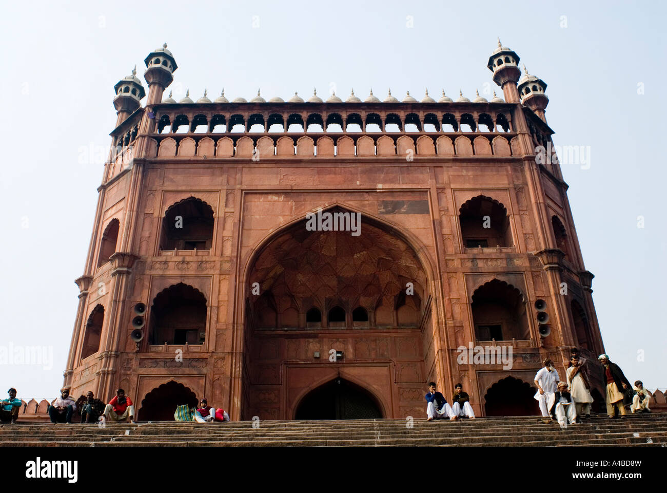 Muslim mosque in new delhi hi-res stock photography and images - Alamy