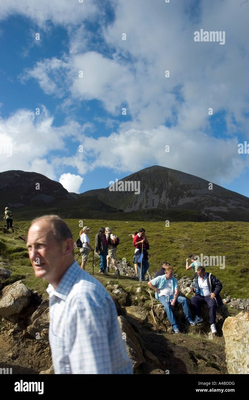 Croagh patrick climb pilgrimage hi-res stock photography and images - Alamy