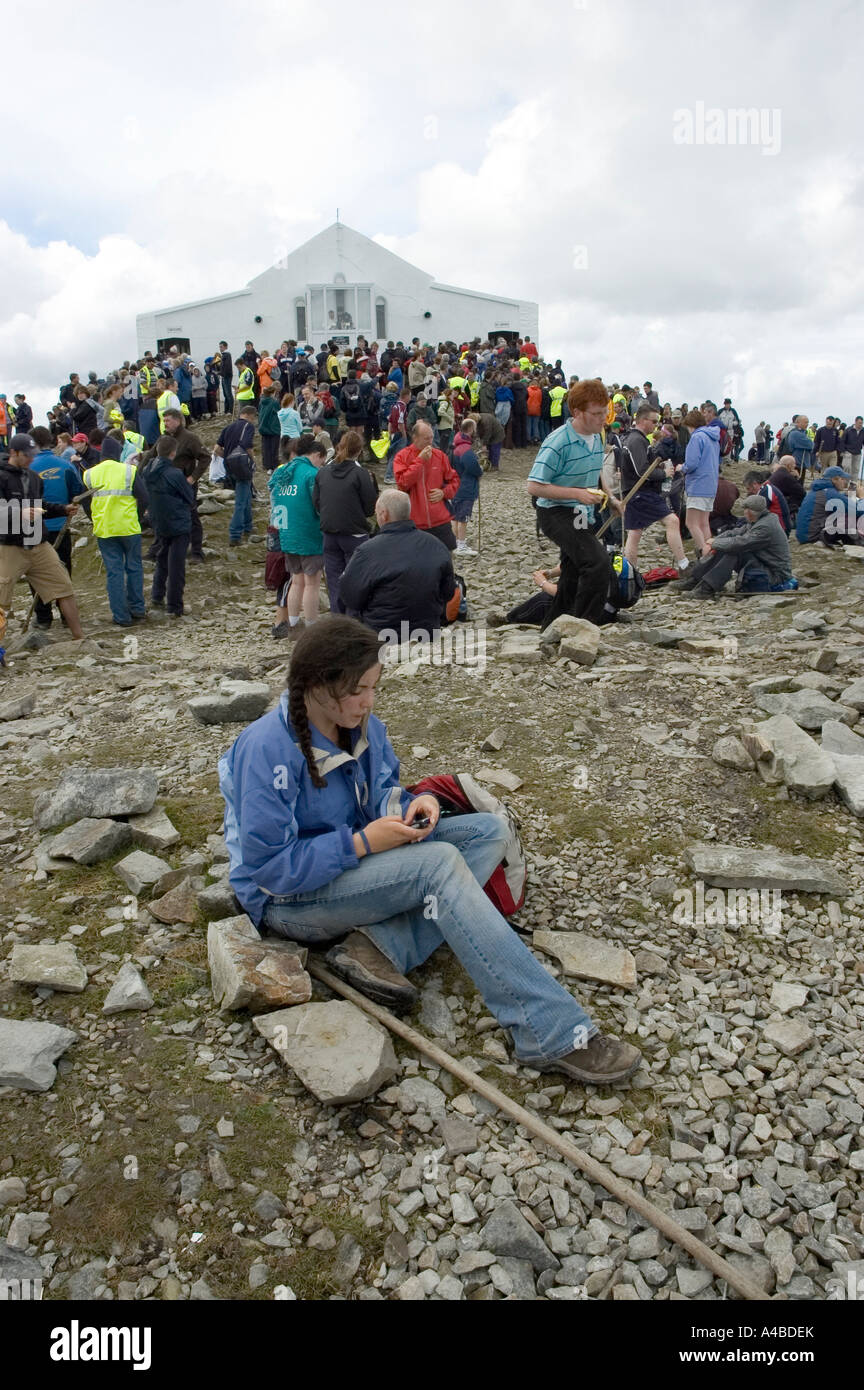 Reek sunday croagh patrick hi-res stock photography and images - Alamy