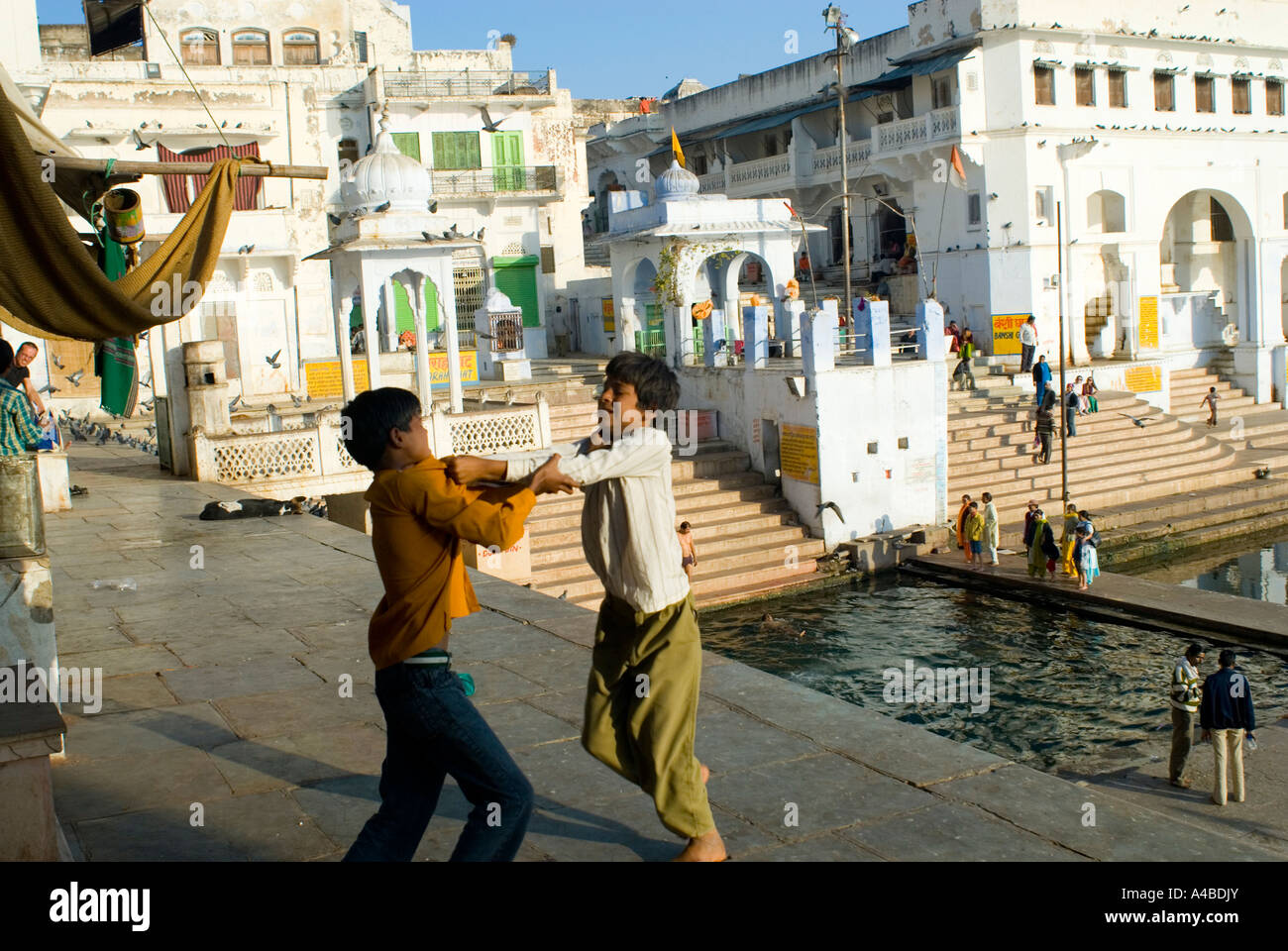 Two Indian Kids Fighting