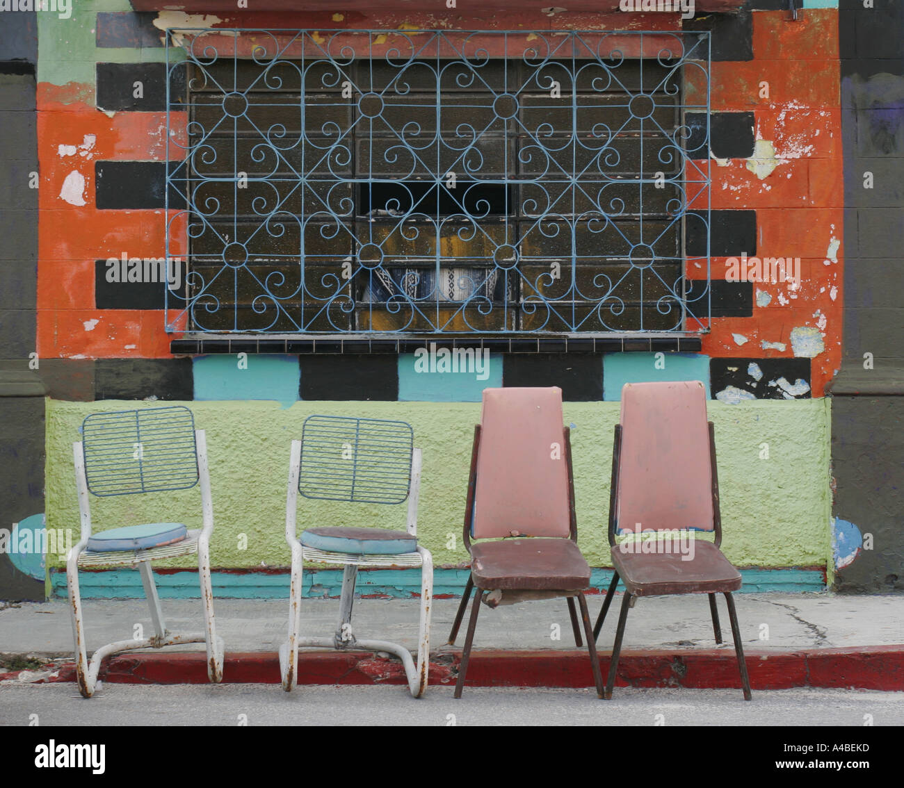 Abandoned Mexican bar Stock Photo - Alamy