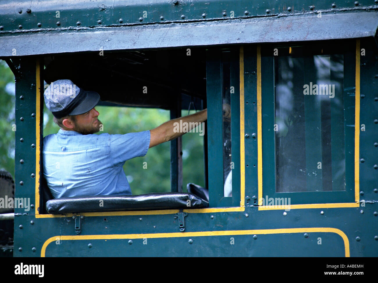 Train driver cabin hi-res stock photography and images - Alamy