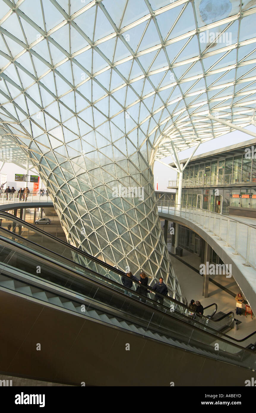 New Fiera Milano Rho-Pero by architect Massimiliano Fuksas Stock Photo ...