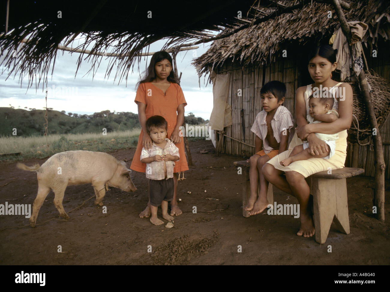 guayami indians panama 1981 Stock Photo - Alamy