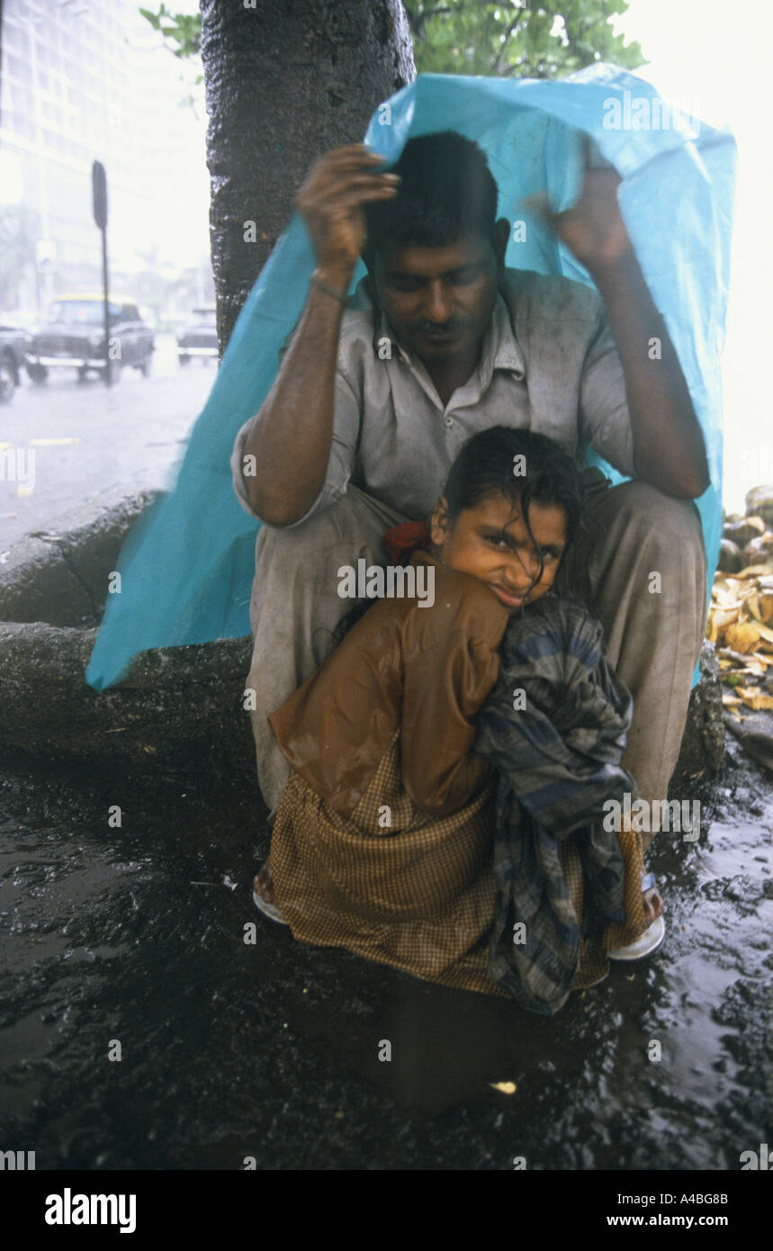 MONSOON STORY, INDIA', BOMBAY. FOR THE URBAN POOR THE RAIN MAKES LIFE ...