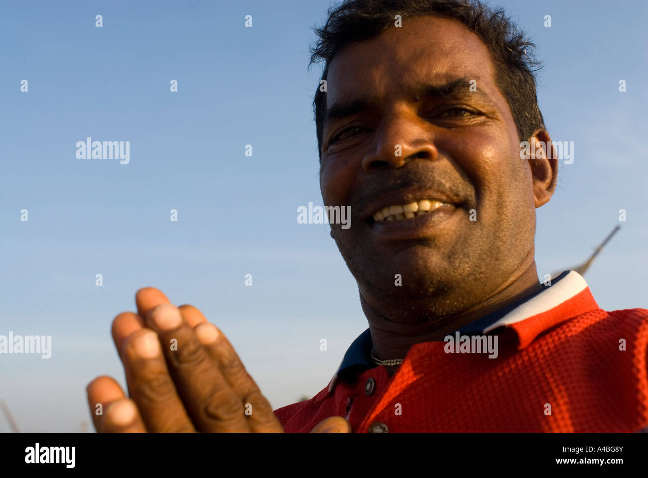 Stock image of Goan fisherman Stock Photo - Alamy