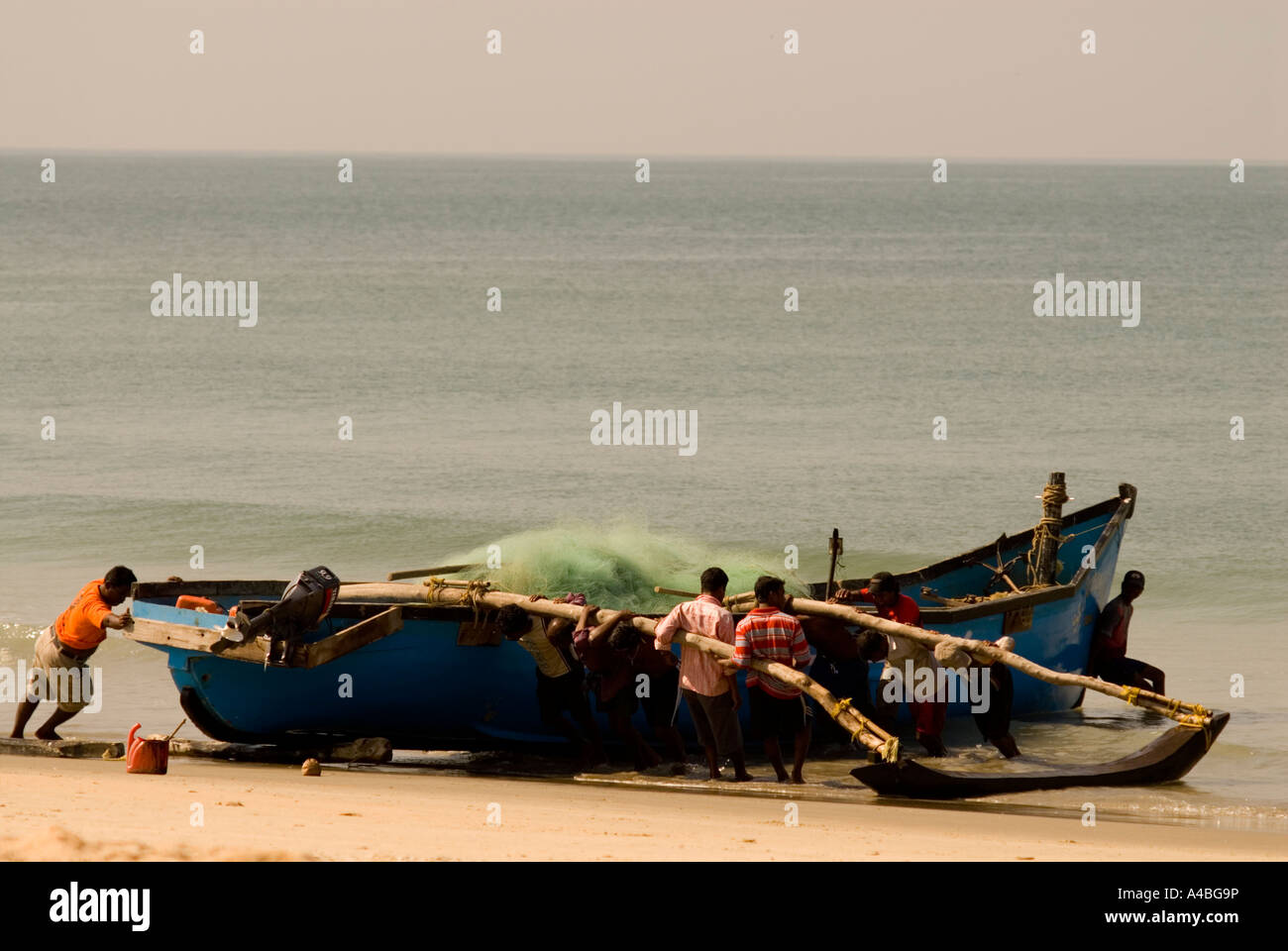 Traditional goan fishing boat hi-res stock photography and images - Alamy