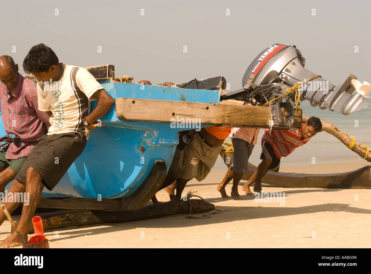Traditional goan fishing boat hi-res stock photography and images - Alamy