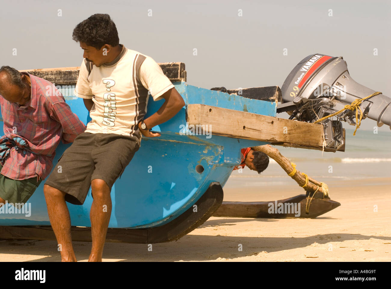 Traditional goan fishing boat hi-res stock photography and images - Alamy