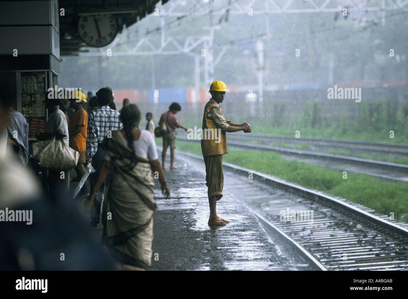 The railway worker hi-res stock photography and images - Alamy