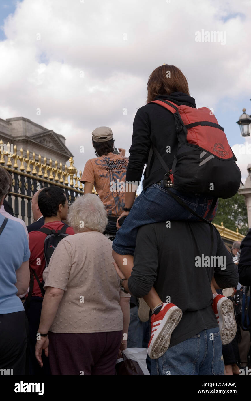 Shoulder ride group hi-res stock photography and images - Alamy