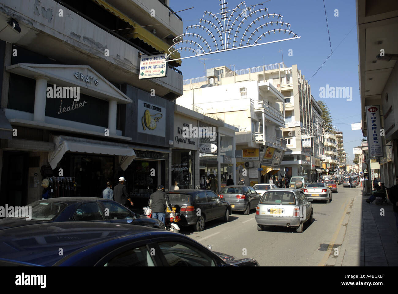 Larnaca cyprus shops hi-res stock photography and images - Alamy