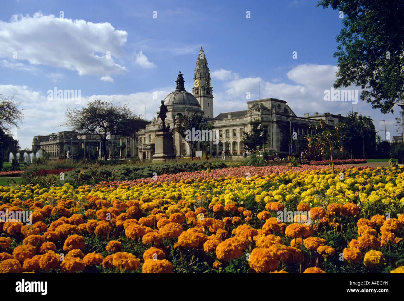 Cardiff civic centre center hi-res stock photography and images - Alamy