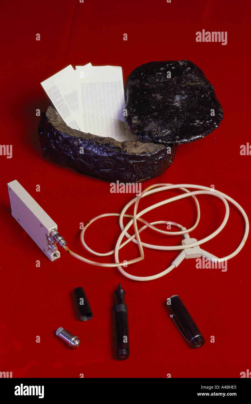 KGB Museum, Moscow Russia, USSR 1990 - Captured American spying ...