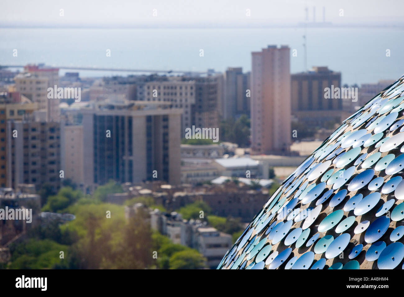 A view of Kuwait City from the famous Kuwaiti Towers Stock Photo - Alamy