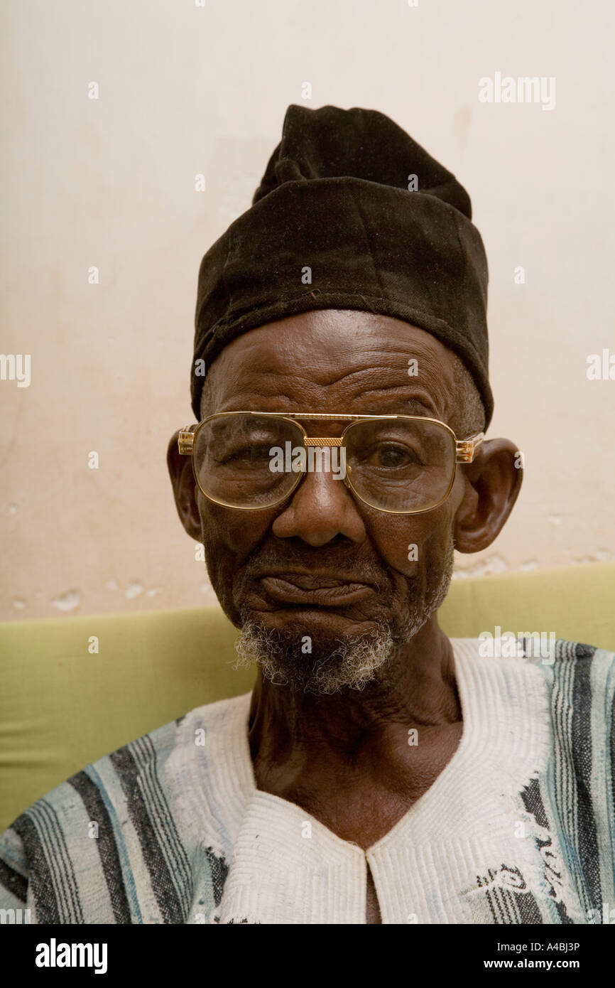An elder of the Wala Wa Ghana Stock Photo - Alamy